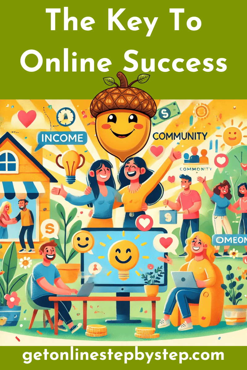 The Key to Online Success - Get Online Step-By-Step