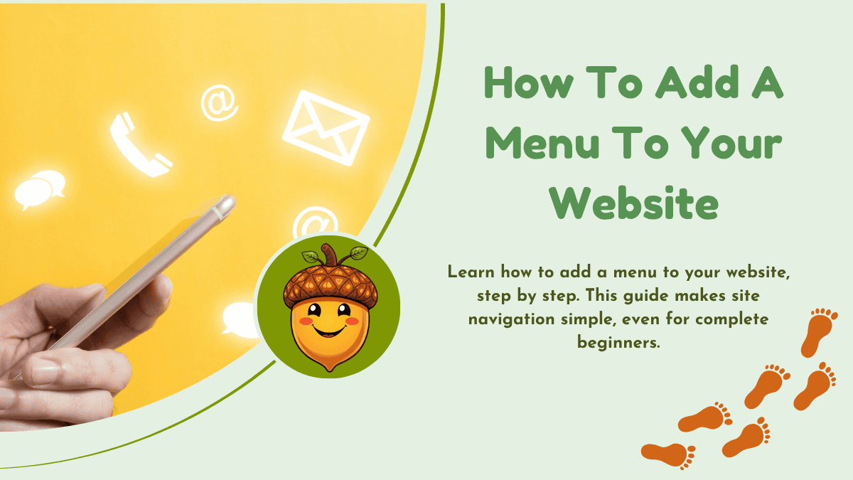 How to Add a Menu to Your Website (A Simple Guide for Beginners) - Get ...