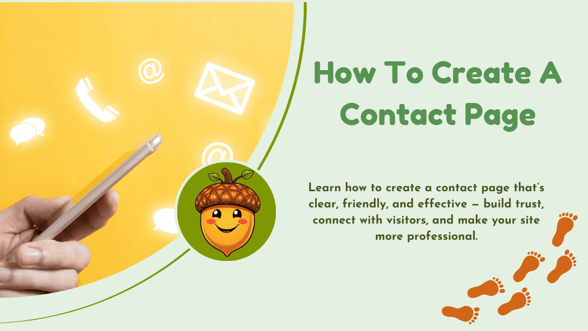 How To Create A Contact Page - Get Online Step-By-Step