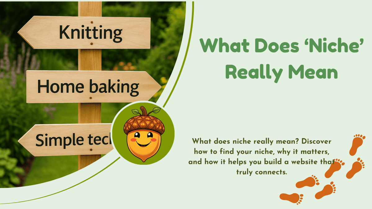 What Does Niche Really Mean? - Get Online Step-By-Step