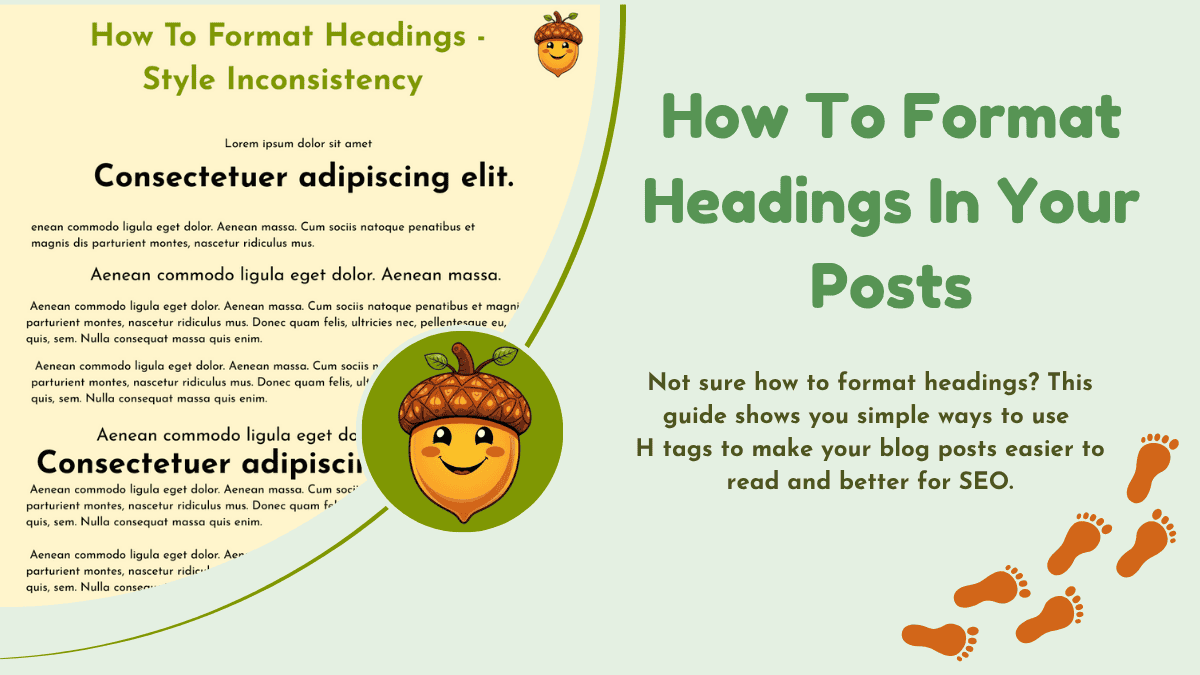 How To Format Headings In Your Posts - Get Online Step-By-Step